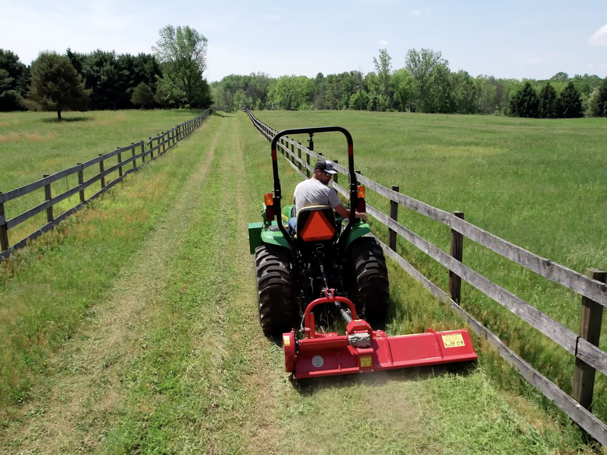 Del Morino Funny Top Offset Flail Mower - Good Works Tractors