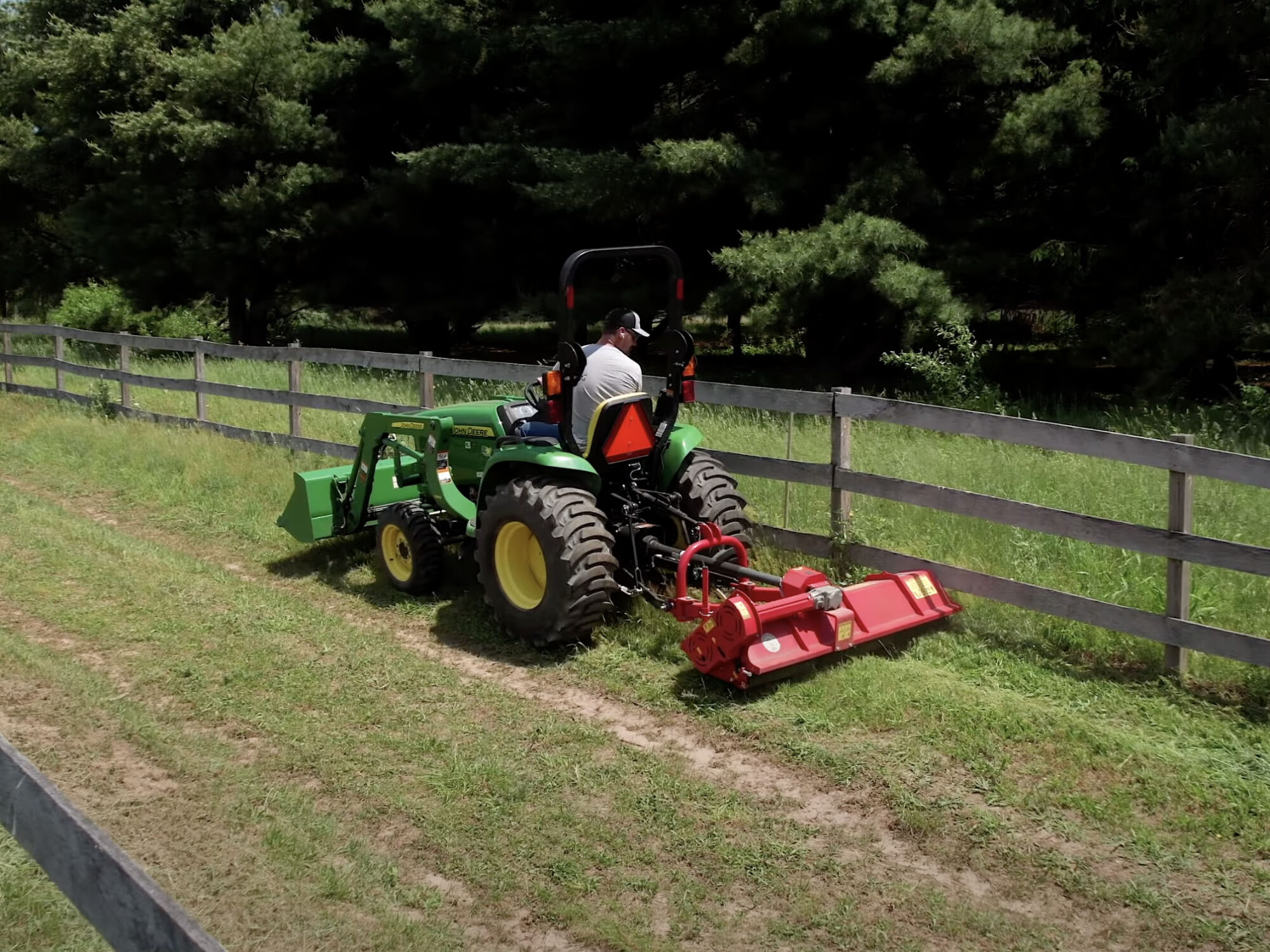 Offset Flail Mower, Quick Hitch Compatible | Del Morino