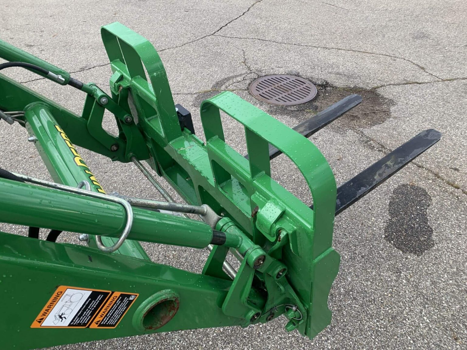 Ultra Duty Pallet Forks for Tractors | HLA 5,500 lb Rated