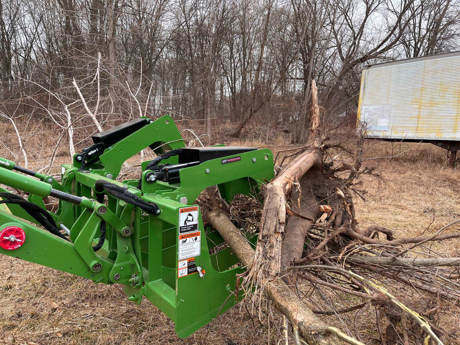 Worksaver ETG-26 Dual Clamp Grapple - Good Works Tractors