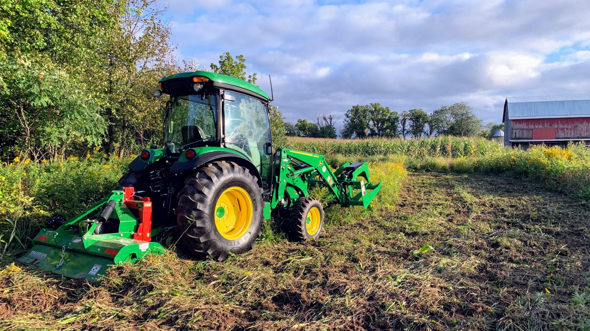 Rhino Ag Rebel Rotary Tiller - Good Works Tractors