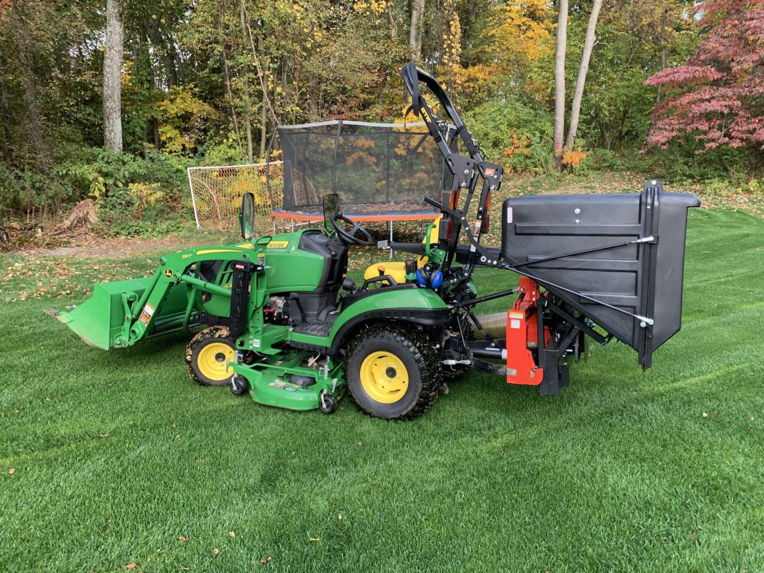 Bagger for Tractors | Leaf and Grass Catcher 5% Off!