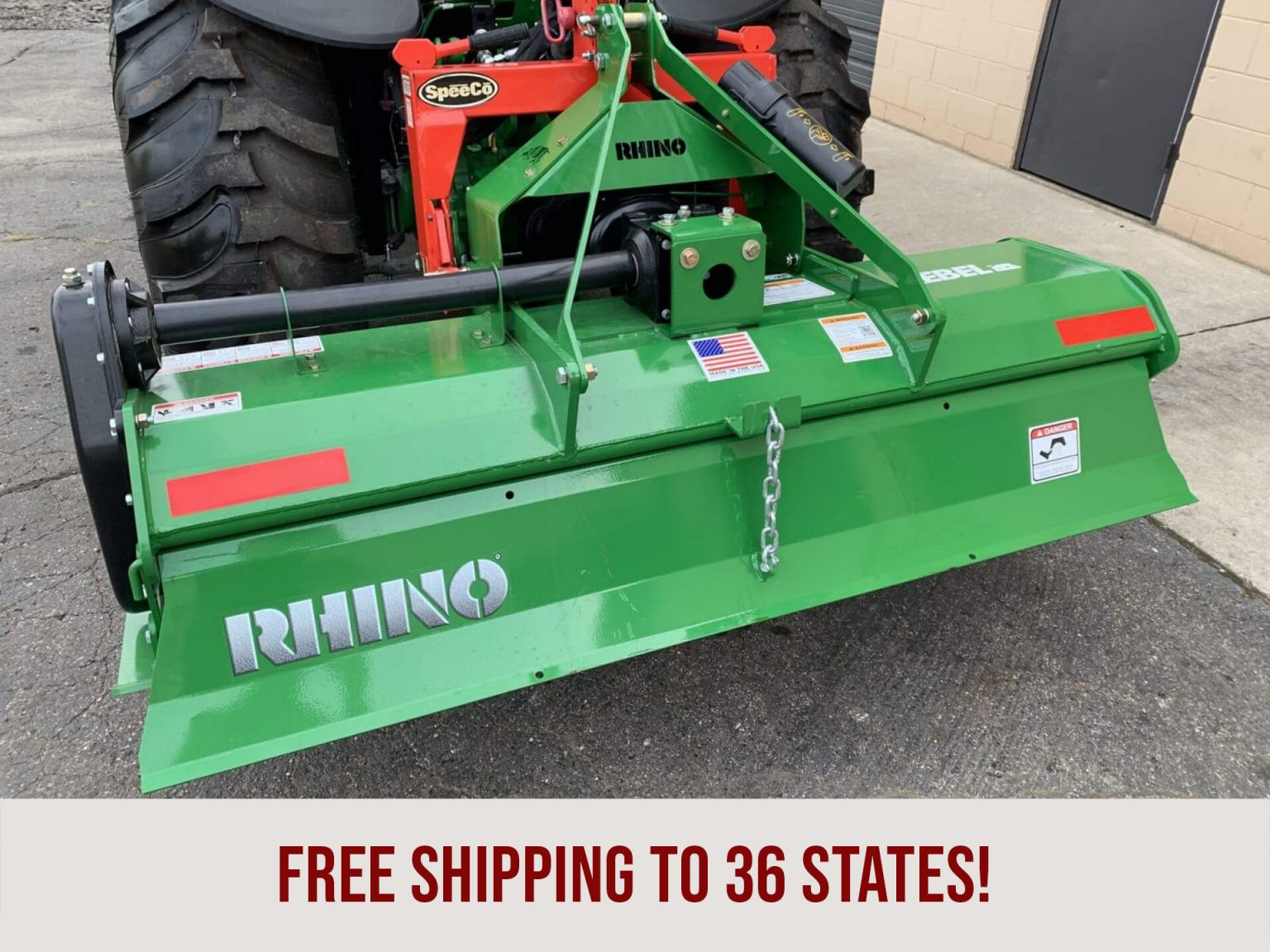Rhino Ag Rebel Rotary Tiller - Good Works Tractors