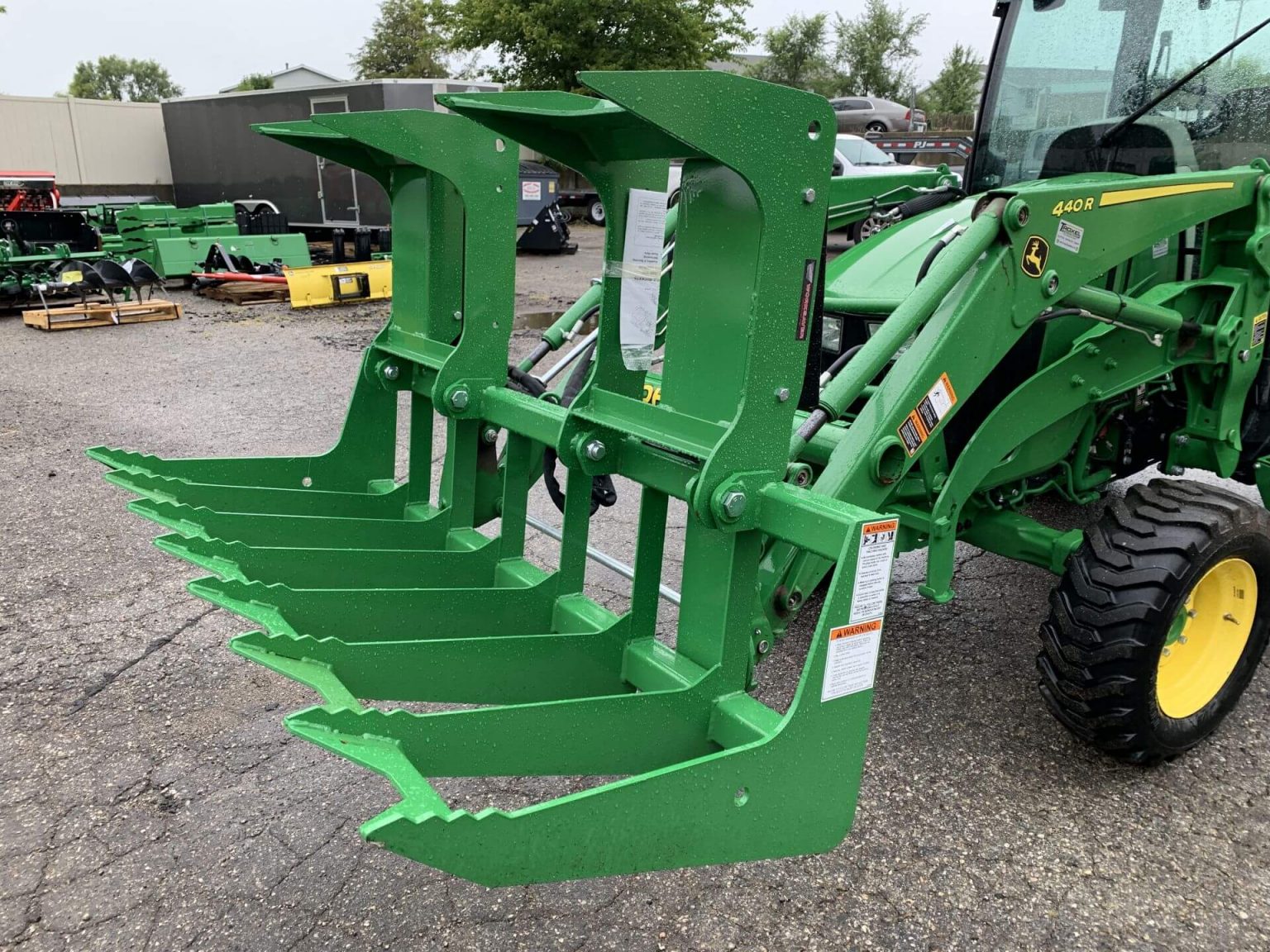 Buy Dual-Clamp Grapple for Tractors Worksaver ETG-26 - Good Works Tractors