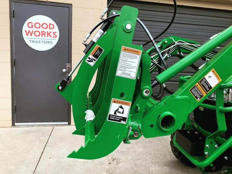 Mini Grapple for Subcompact Tractors | Worksaver