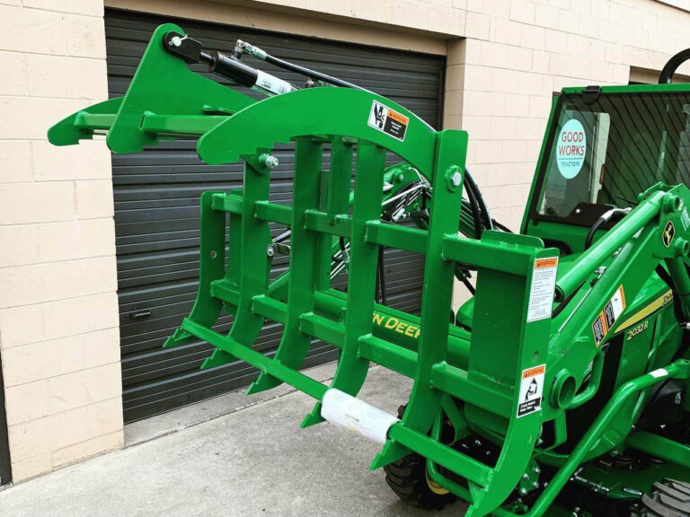 Mini Grapple for Subcompact Tractors | Worksaver