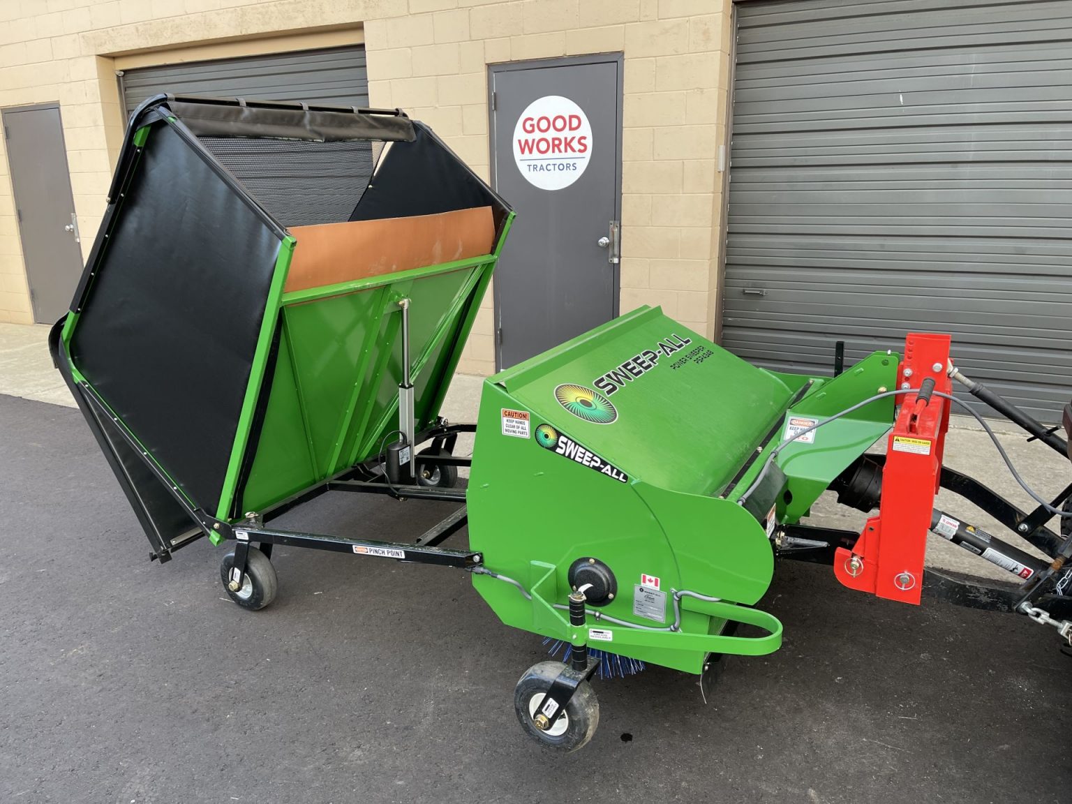 Turf Power Sweeper Industrial Grade Sweep-All - 5% Discount | Good ...