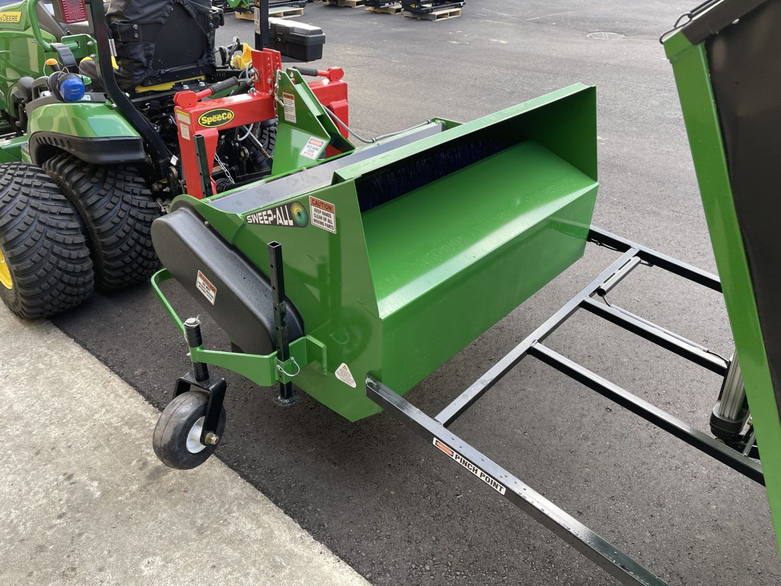 Turf Power Sweeper Industrial Grade Sweep-All - 5% Discount | Good ...