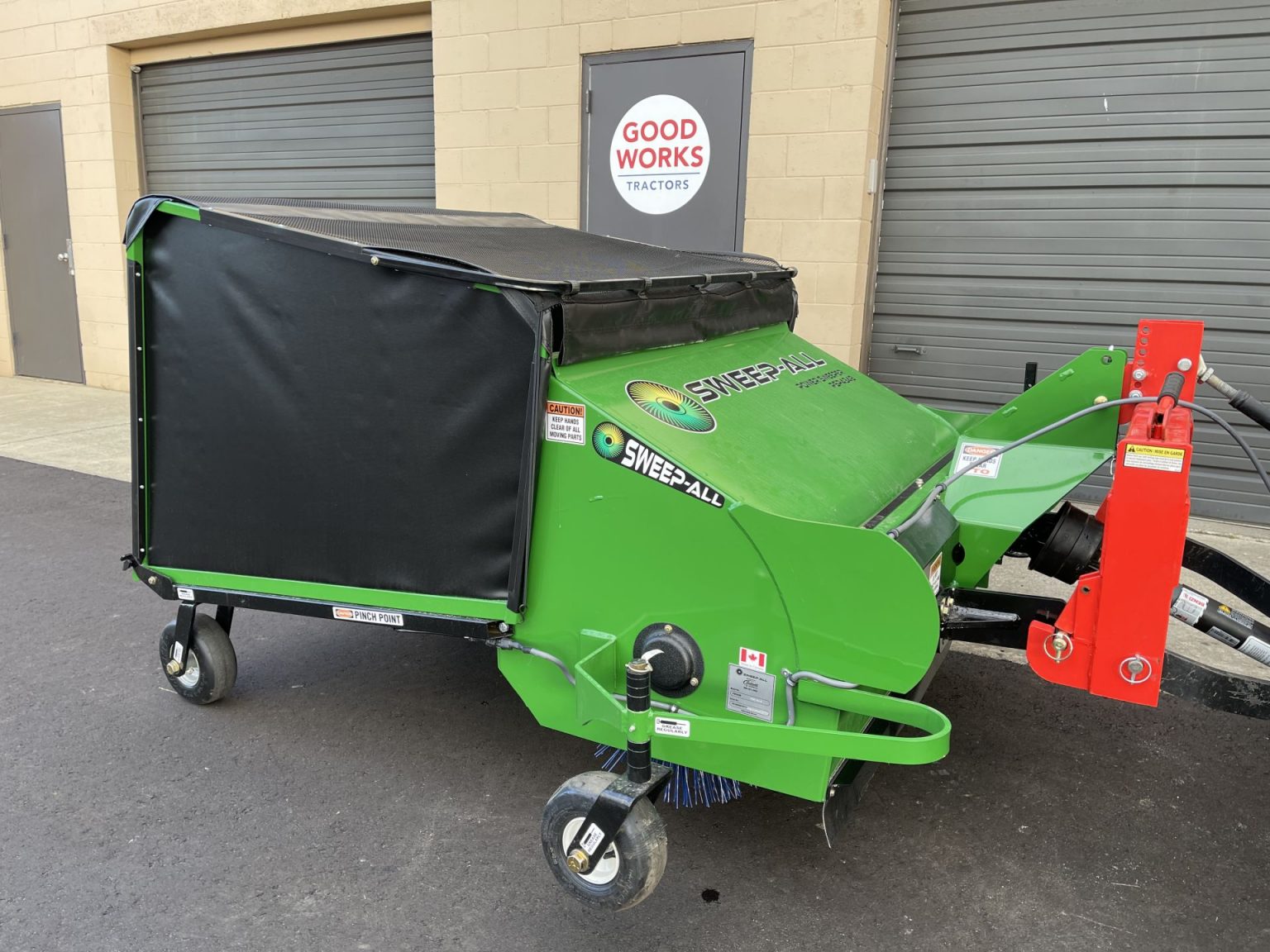 Turf Power Sweeper Industrial Grade Sweep-All - 5% Discount | Good ...