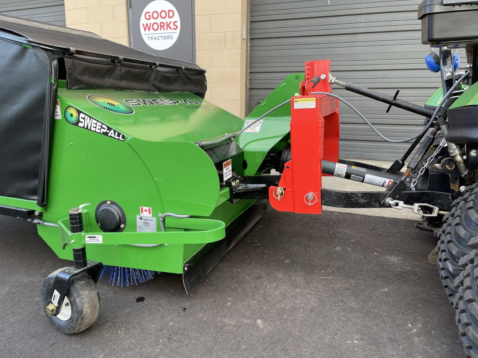 Turf Power Sweeper Industrial Grade Sweep-All - 5% Discount | Good ...