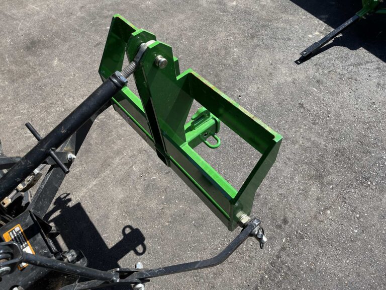 Cat 1 Drawbar w/ Suitcase Weight Bracket - Good Works Tractors