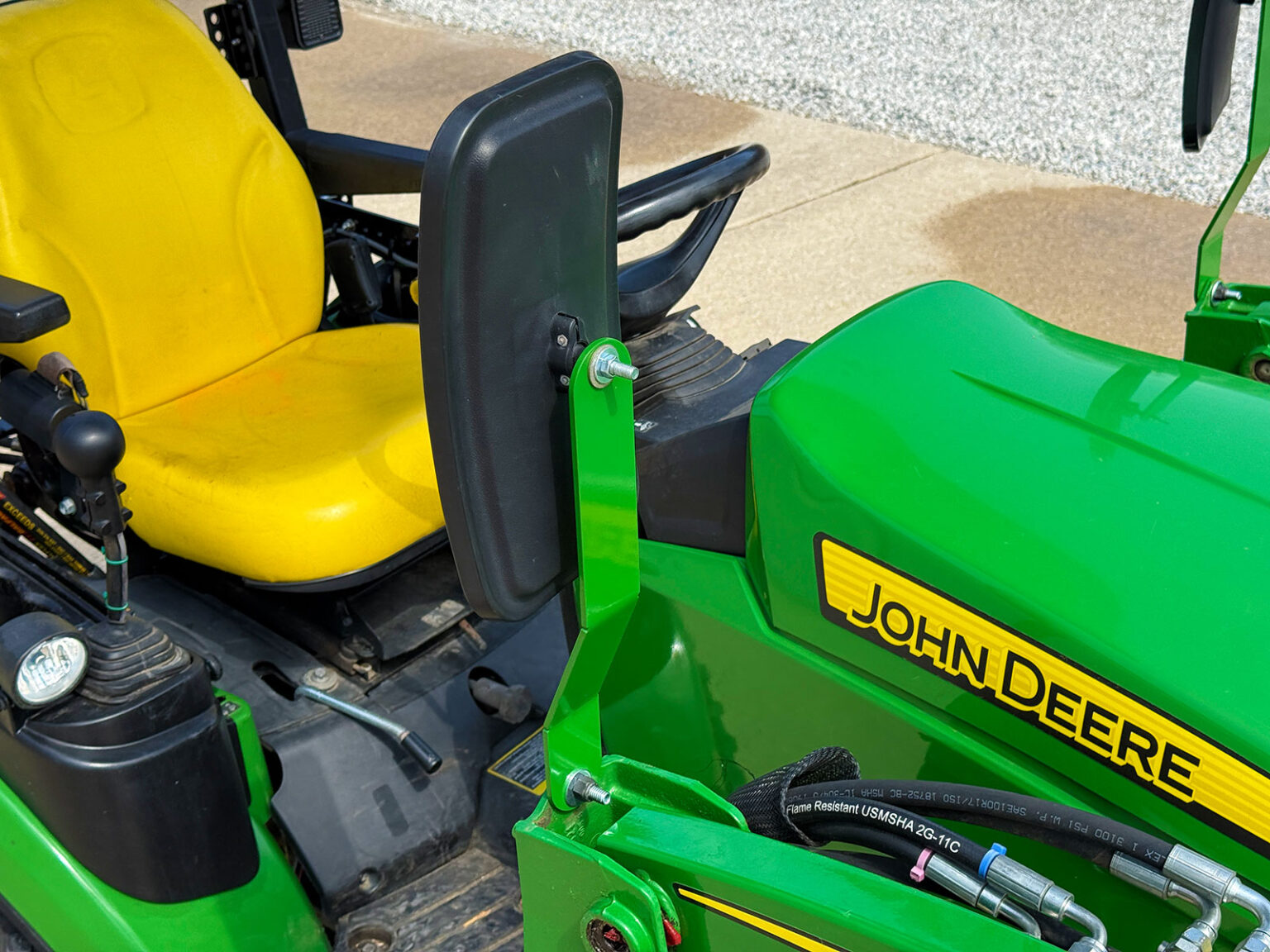 Tractor Rear-View Mirror | Fits John Deere Loaders