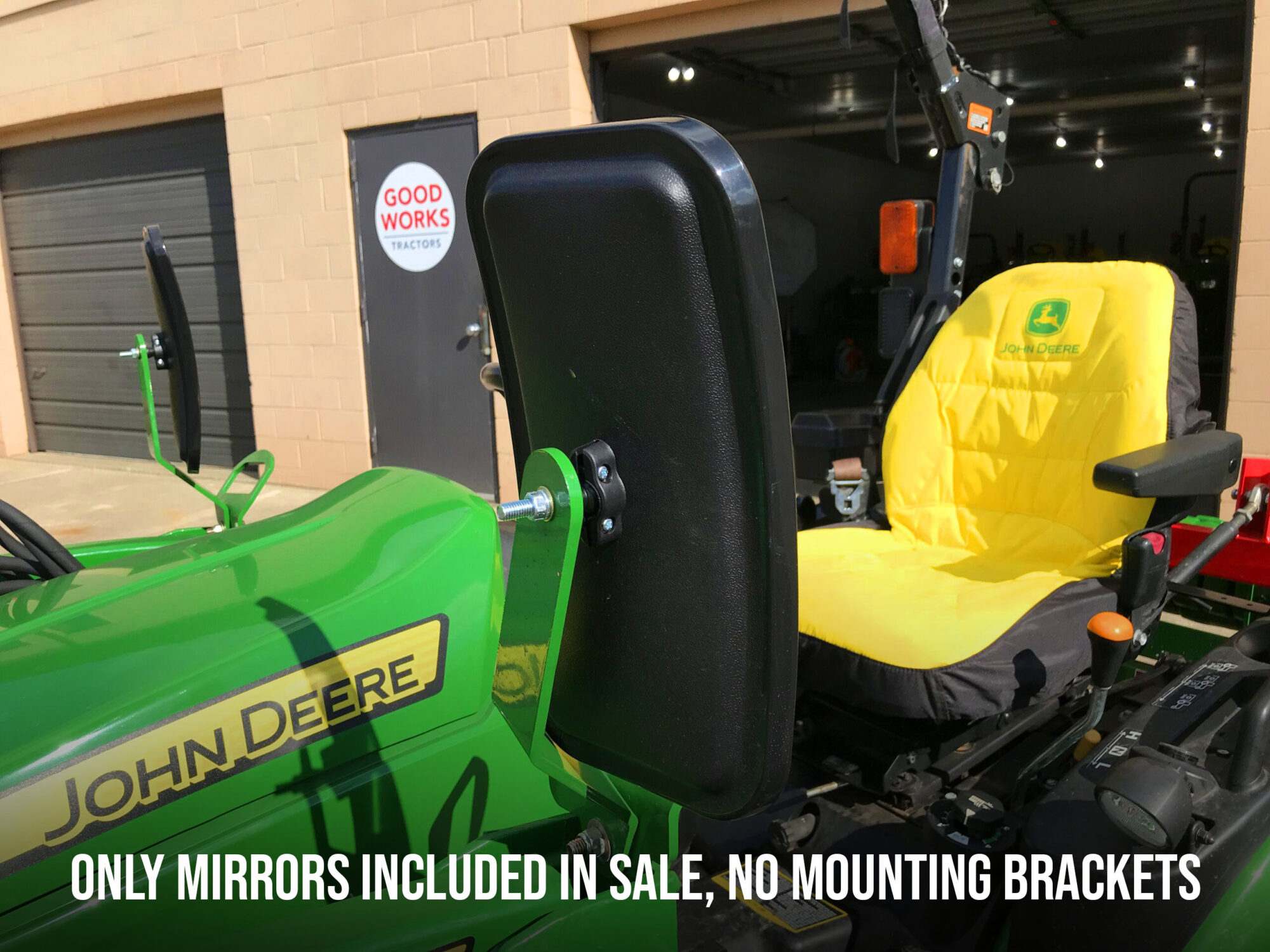 Tractor Rear-view Mirror (Bolt-On) - Good Works Tractors