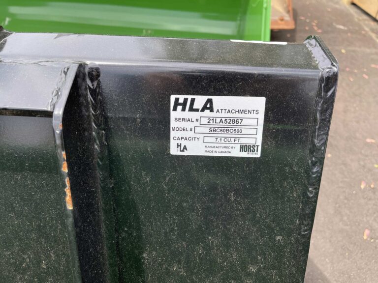 Heavy Duty Buckets for Tractors | HLA