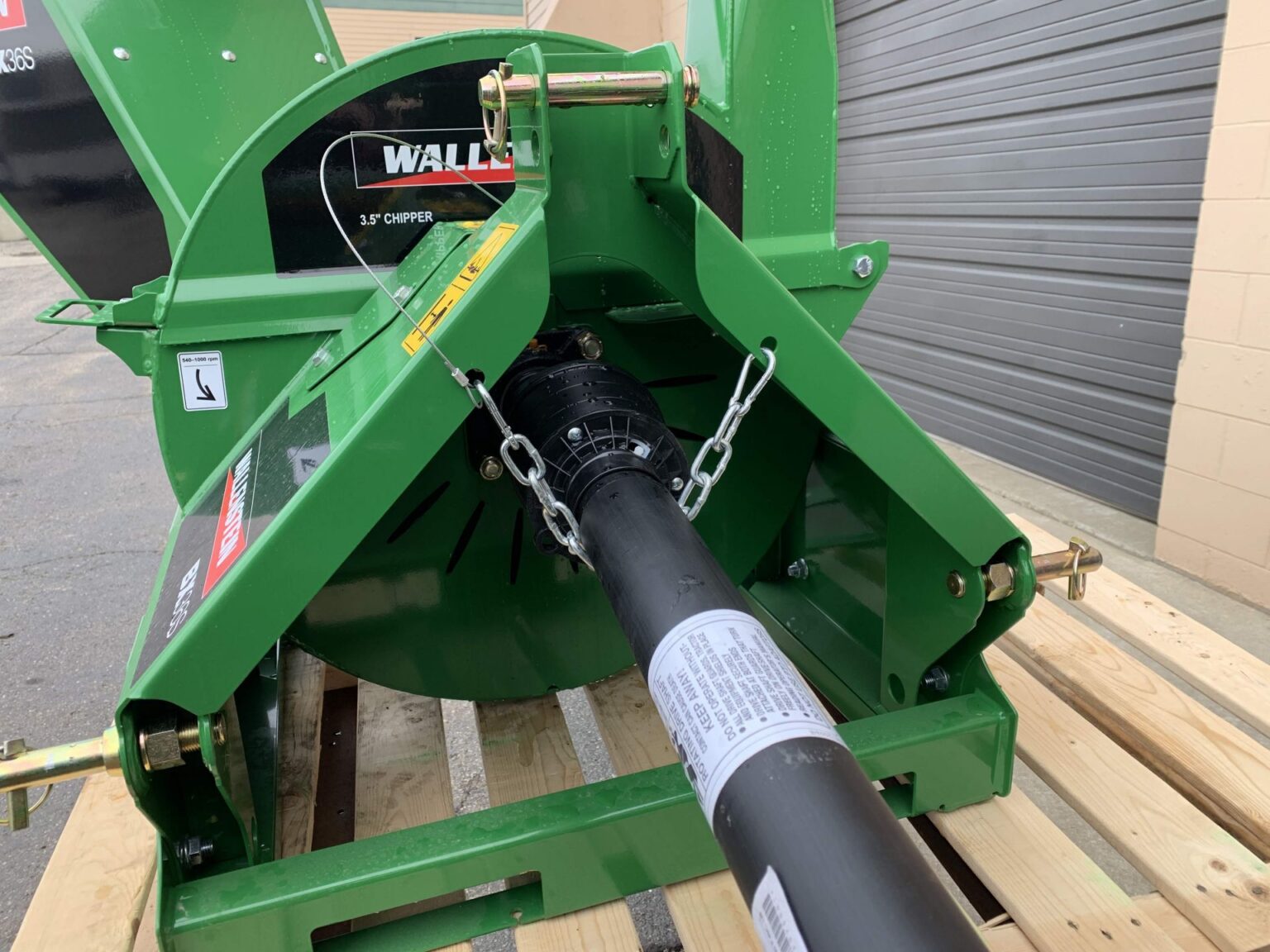 Wallenstein Wood Chipper (BX36S, BX52S, BX72S, BX102S)