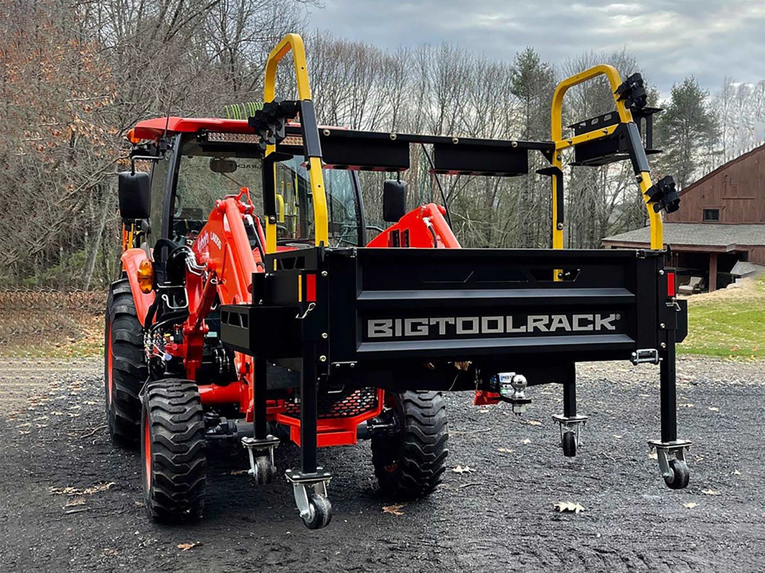 Buy Big Tool Rack Skid-steer Quick Hitch Cat 1 - Good Works Tractors