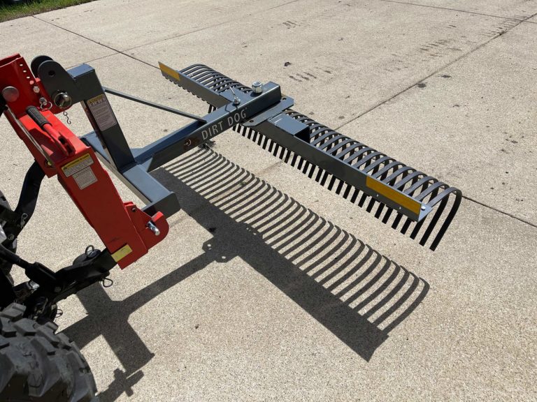 3-Point Landscape Rake for Tractors | Made in the USA!