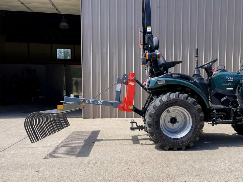 3-Point Landscape Rake for Tractors | Made in the USA!
