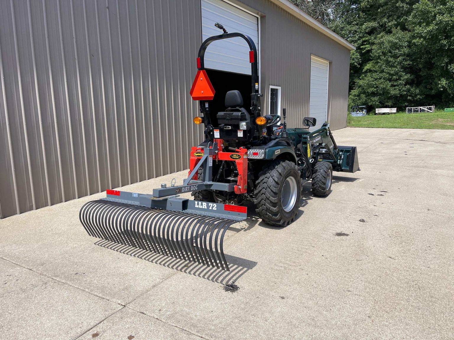 3-Point Landscape Rake for Tractors | Made in the USA!