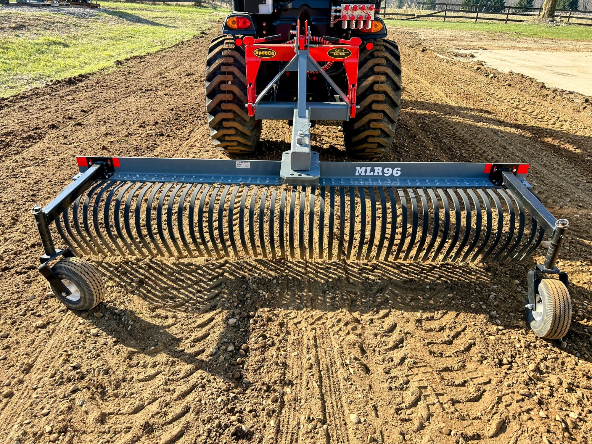 Buy Landscape Rake for Tractor by Dirt Dog - Good Works Tractors