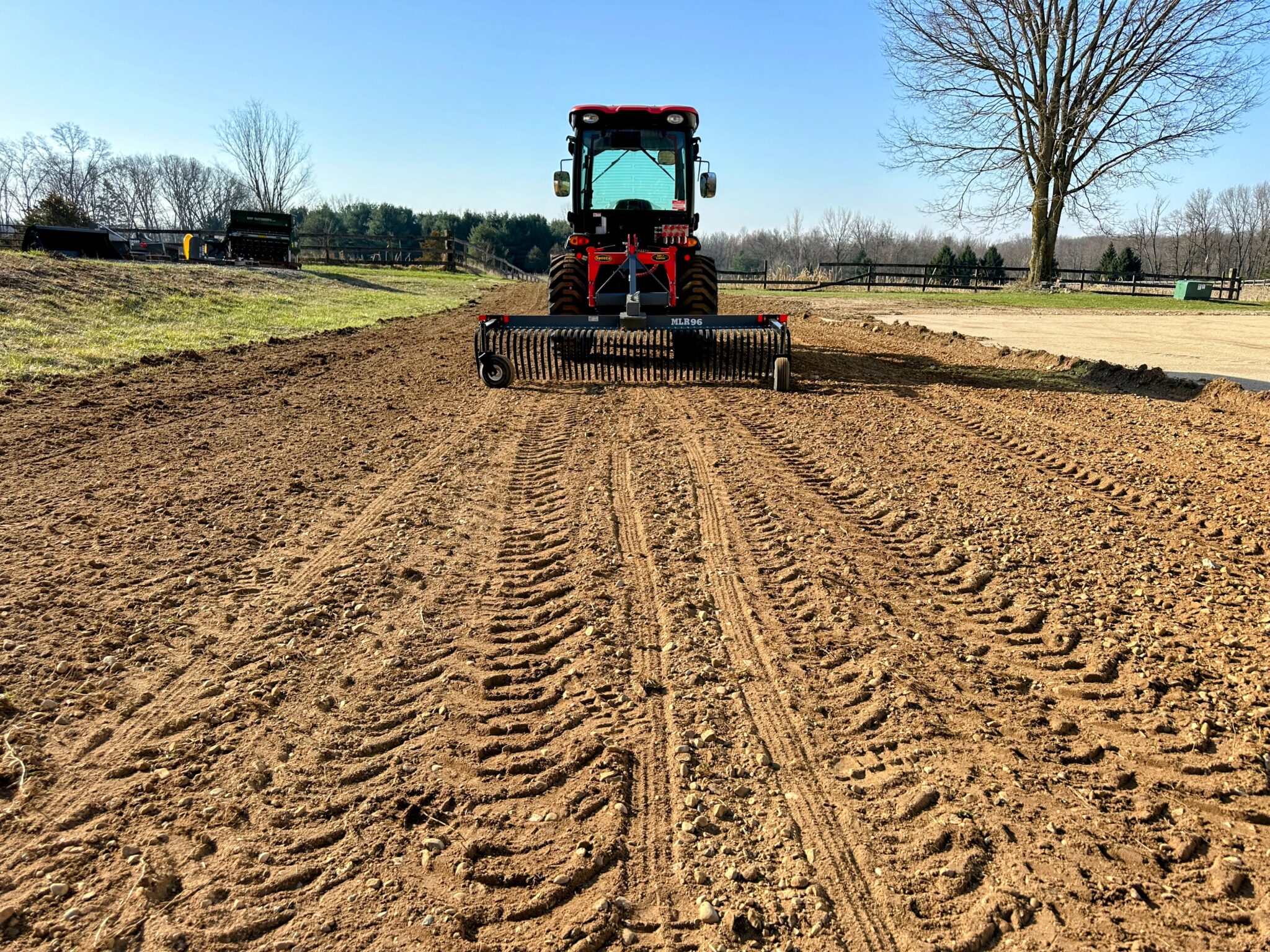 3-Point Landscape Rake for Tractors | Made in the USA!
