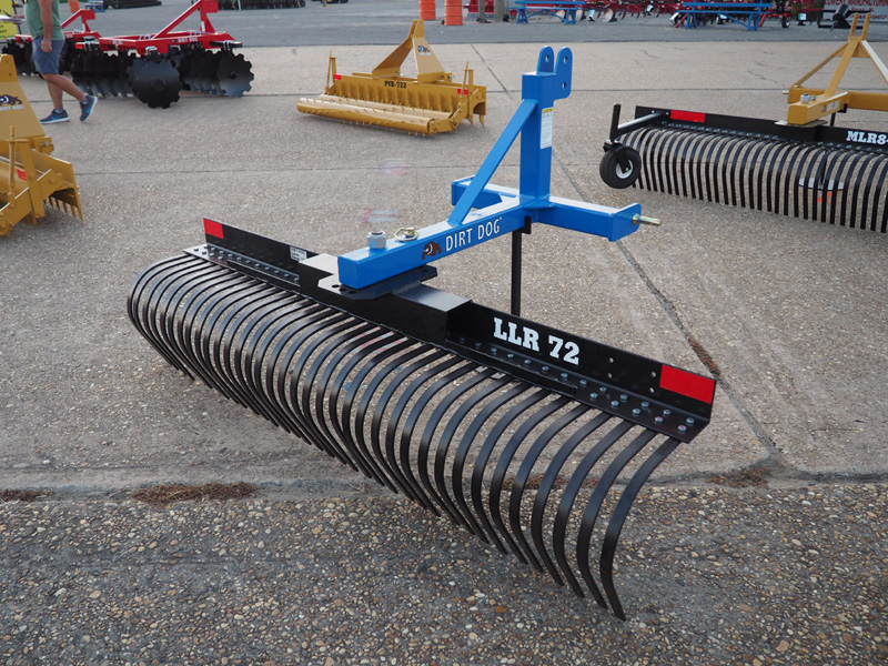 Dirt Dog Landscape Rake - Good Works Tractors