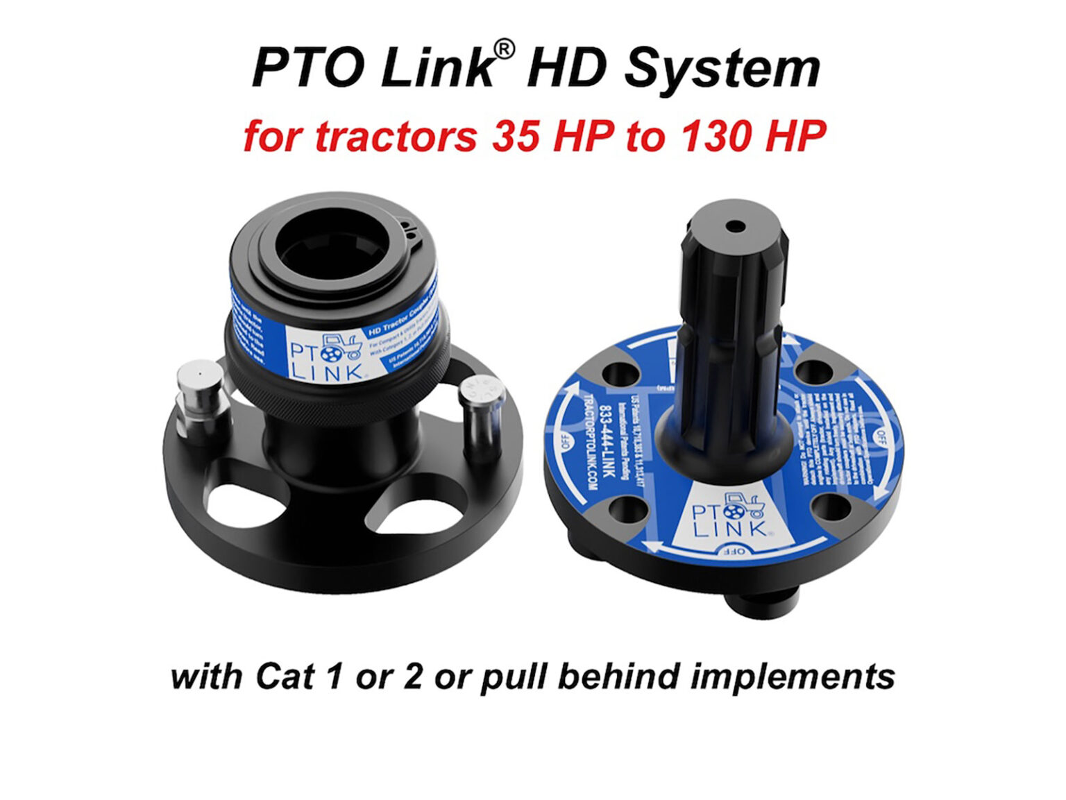Connect Tractor PTO Attachments Faster and Easier | PTO Link®