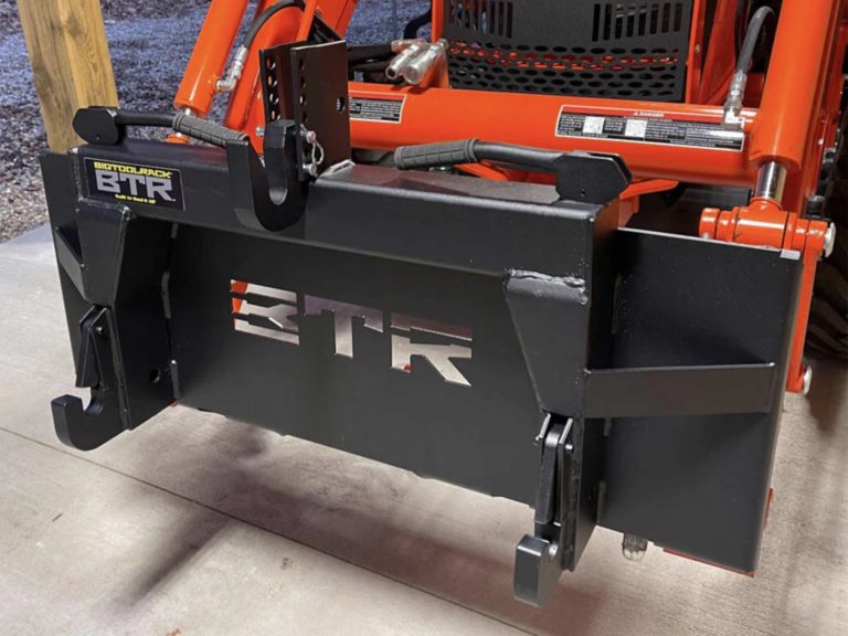 Buy Big Tool Rack Skid-steer Quick Hitch Cat 1 - Good Works Tractors