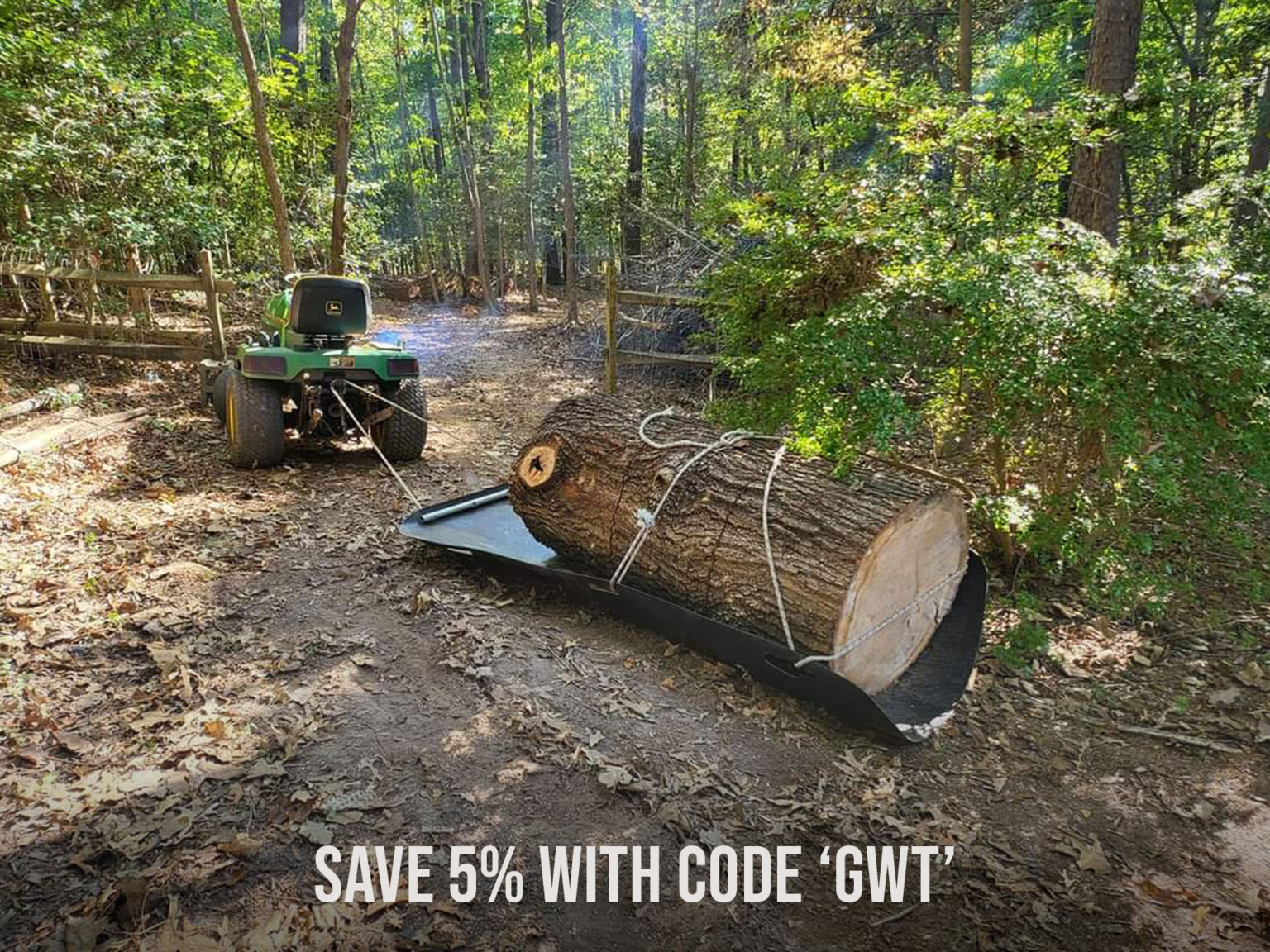 Roll Up Hauling Sled | Modern Stone Boat | YARD GLIDER