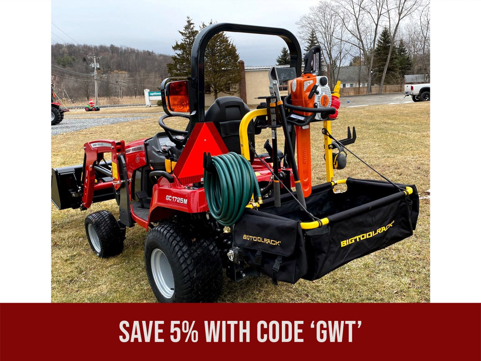 Buy Big Tool Rack Yard Rack - Good Works Tractors