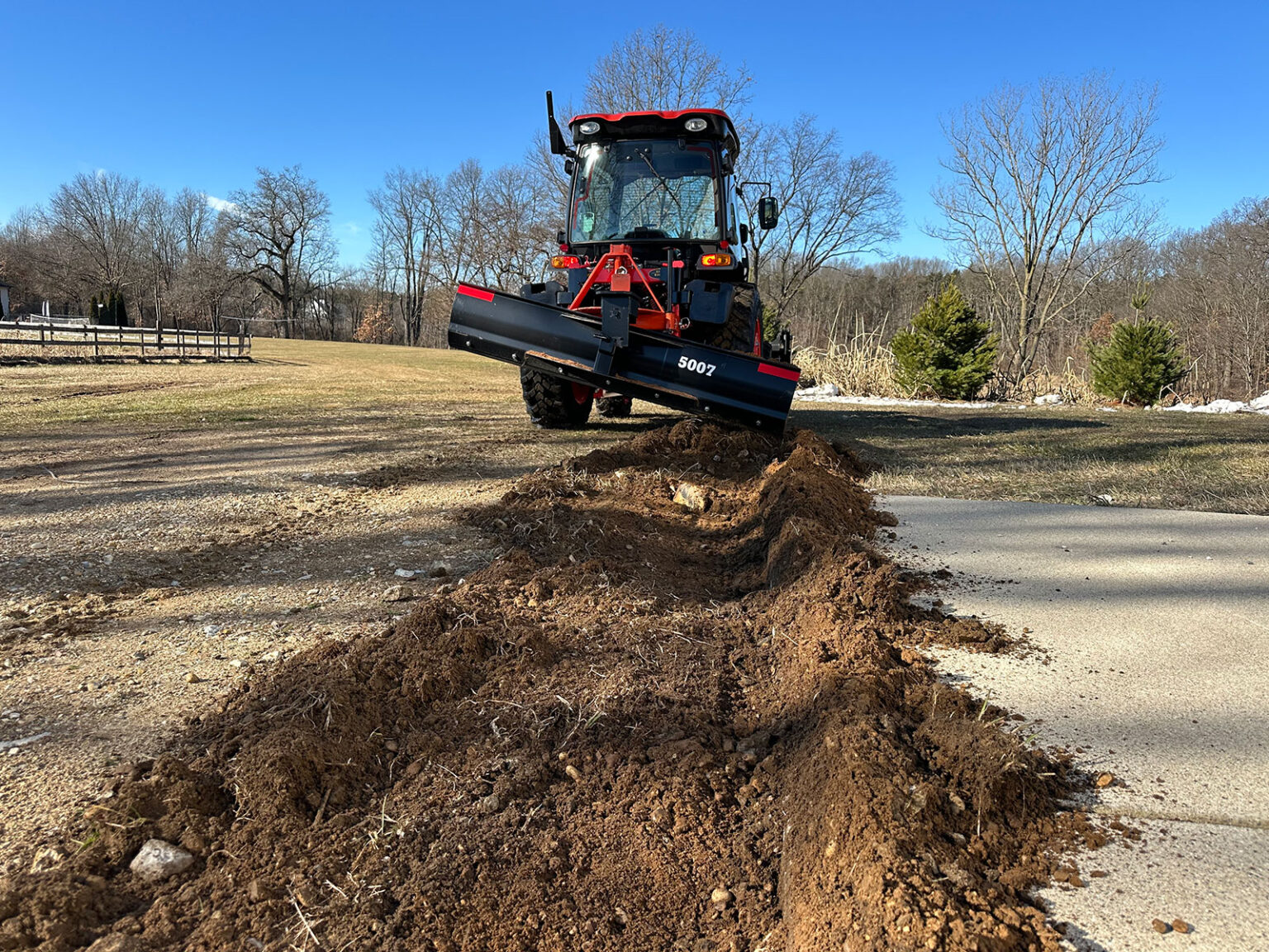 3-Point Rear Blade | Dirt Dog Heavy Duty 50 Series