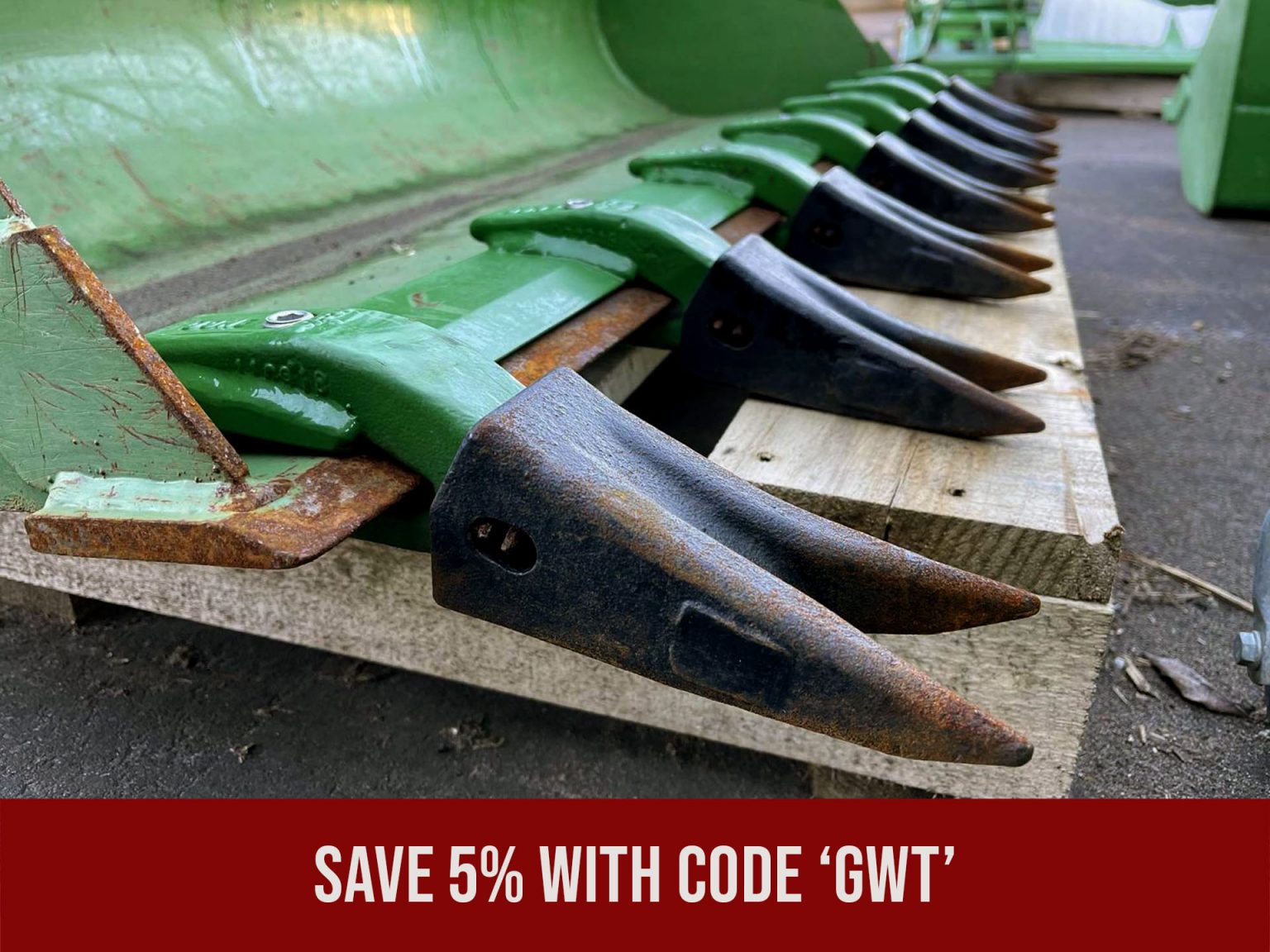 Buy Tooth Bar for Tractor Bucket by Heavy Hitch - Good Works Tractors