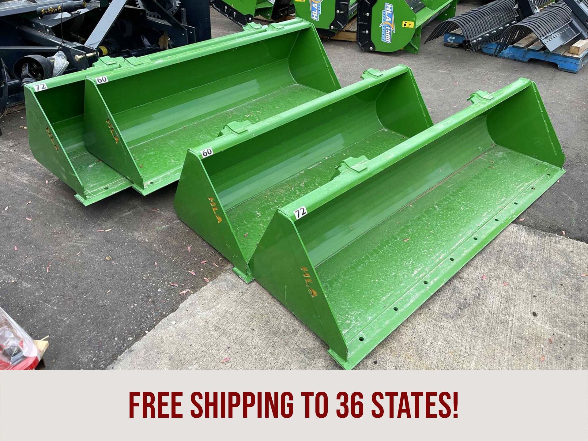 HLA Compact Utility Bucket - Good Works Tractors