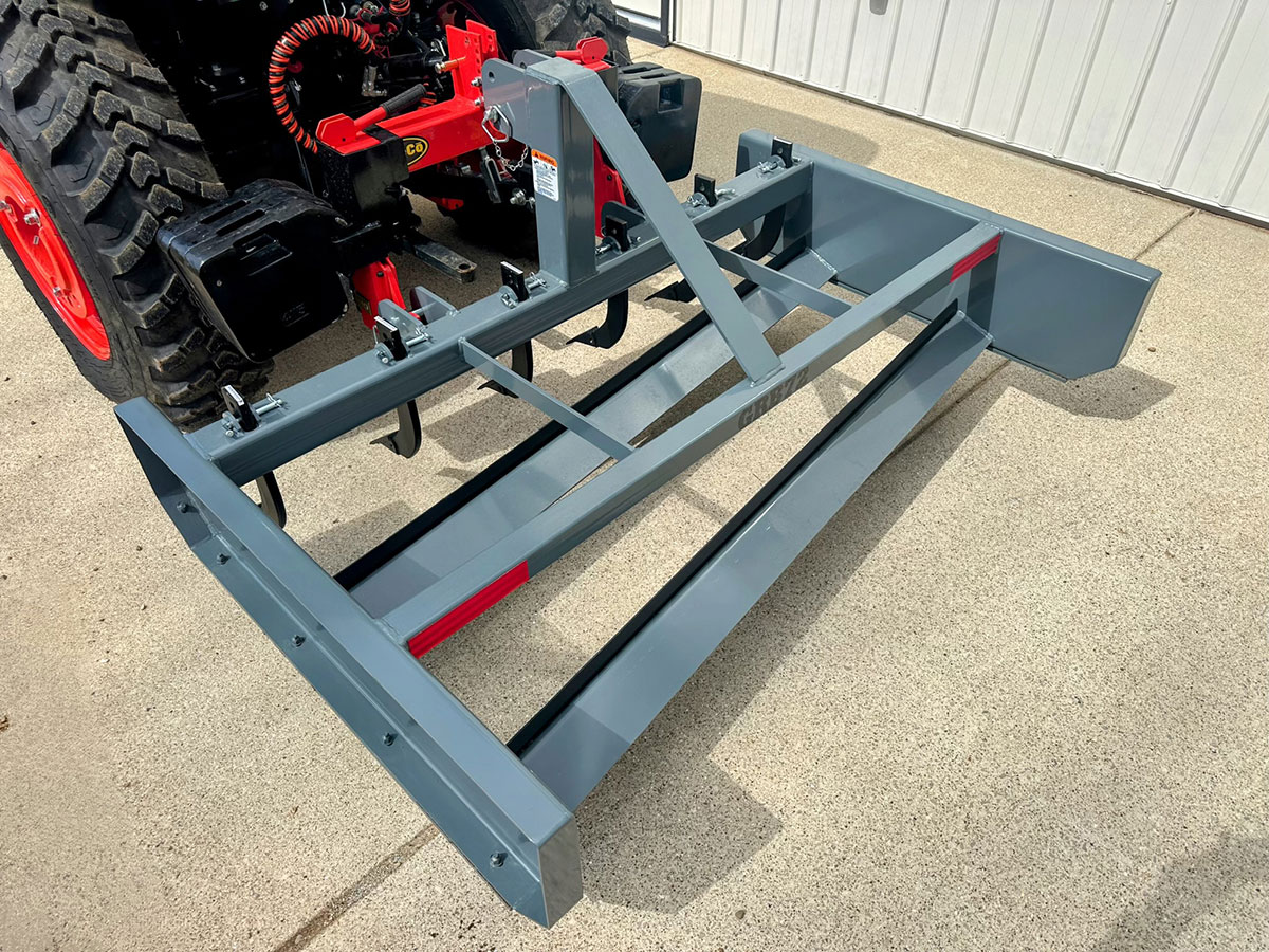 Standard Duty Land Plane for Compact Tractors | Dirt Dog GRB