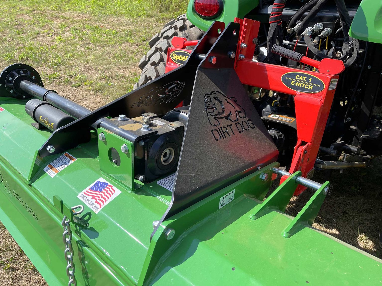 Dirt Dog Rotary Tiller - Good Works Tractors