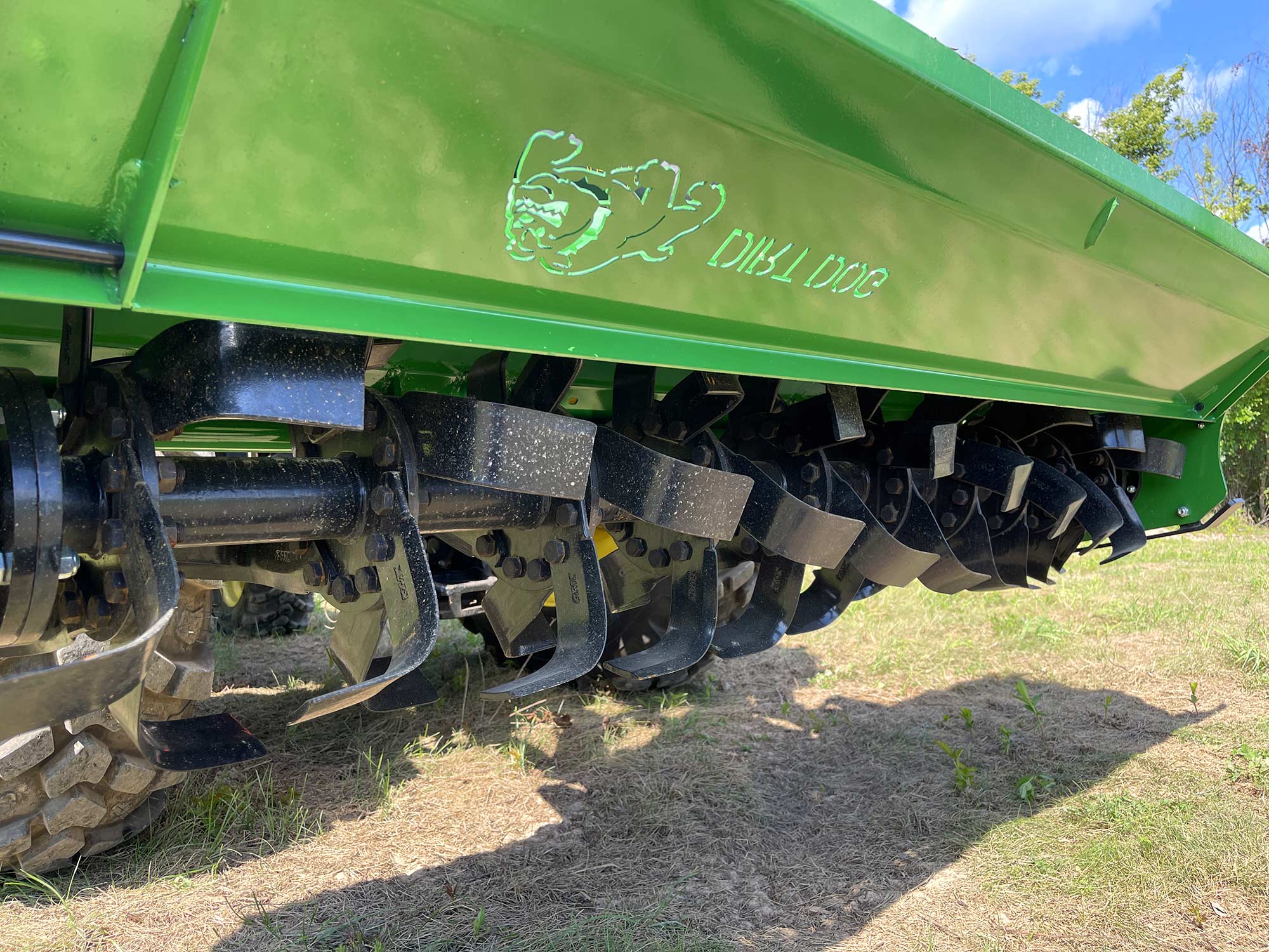 Dirt Dog Rotary Tiller - Good Works Tractors