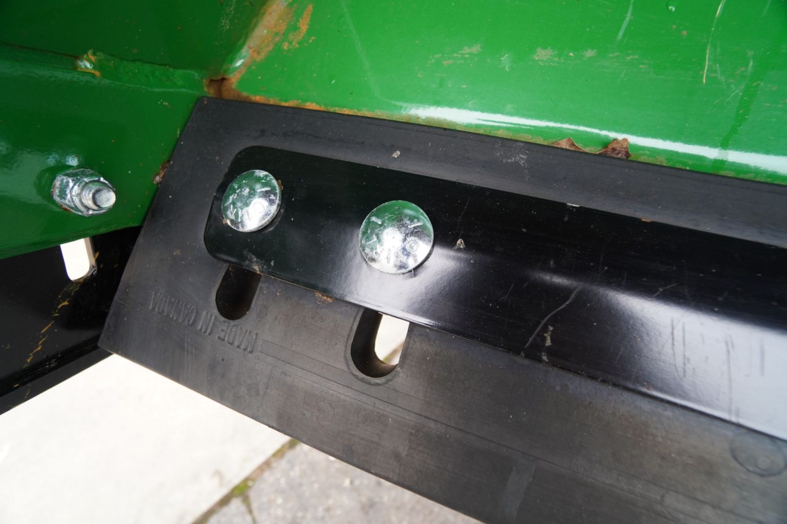 Rubber Cutting Edge for HLA Snow Pusher *CLOSEOUT ITEM*