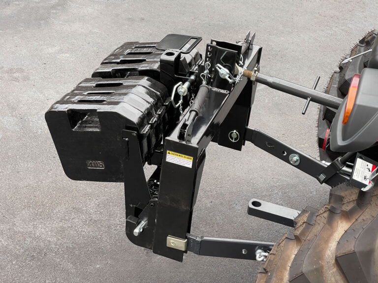 3-Point Weight Rack | Gain 610 lb of Tractor Counterweight
