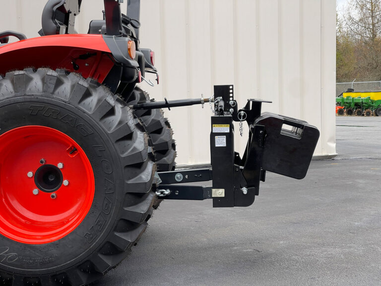 Tractor Counterweight Bundle: Weight Rack + 8 Suitcase Weights - Good ...