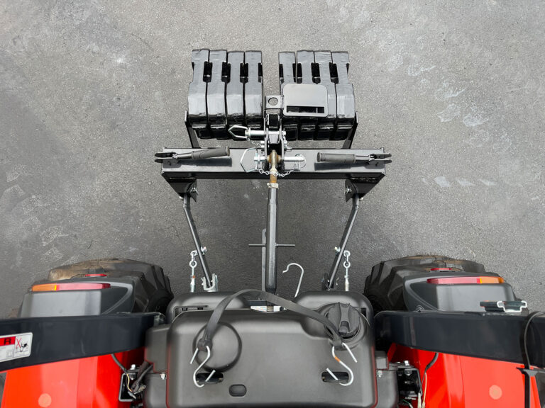 Tractor Counterweight Bundle: Weight Rack + 8 Suitcase Weights - Good ...