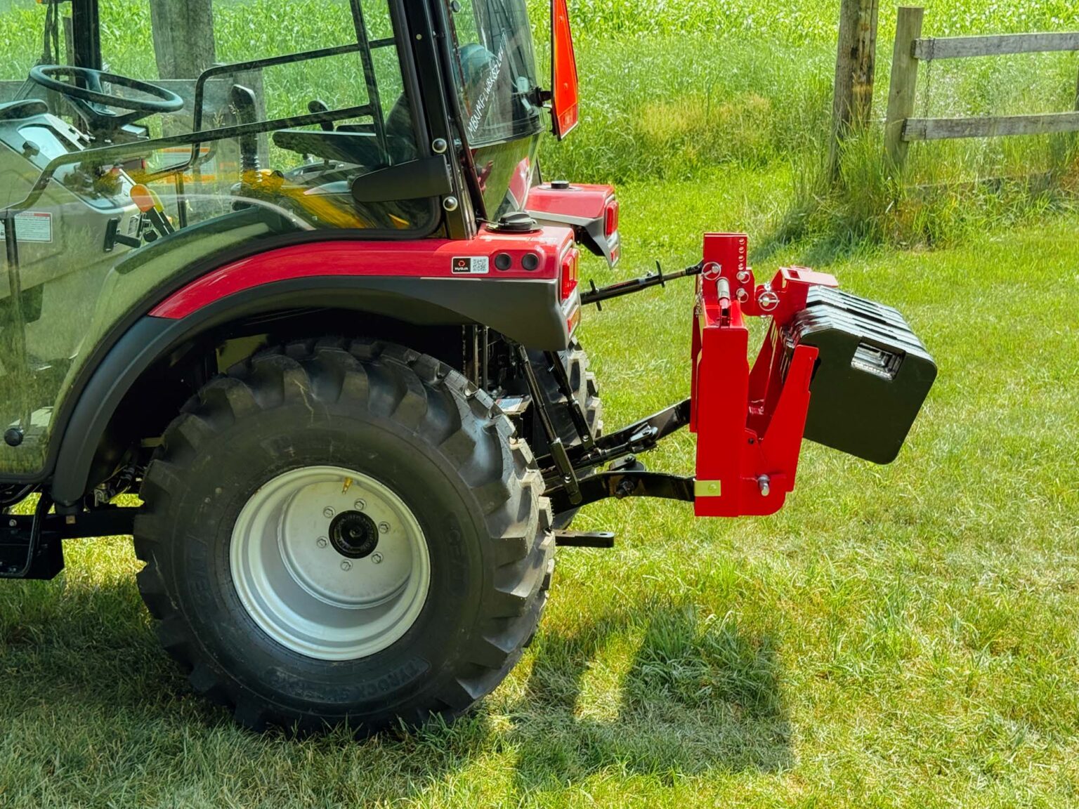 Tractor Counterweight Bundle: Weight Rack + 8 Suitcase Weights - Good ...