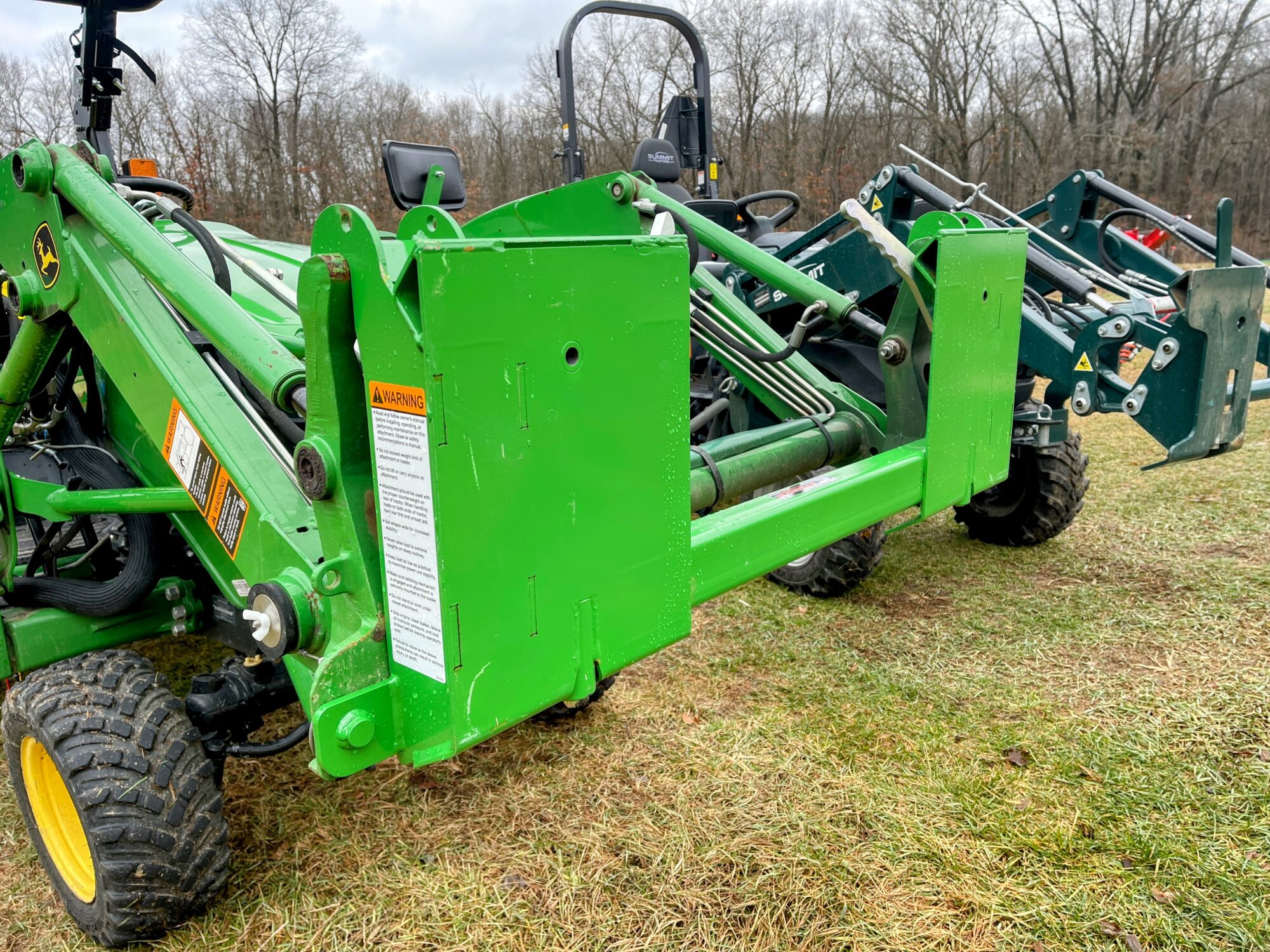 Worksaver Universal Skid Steer Quick Attach Adapter