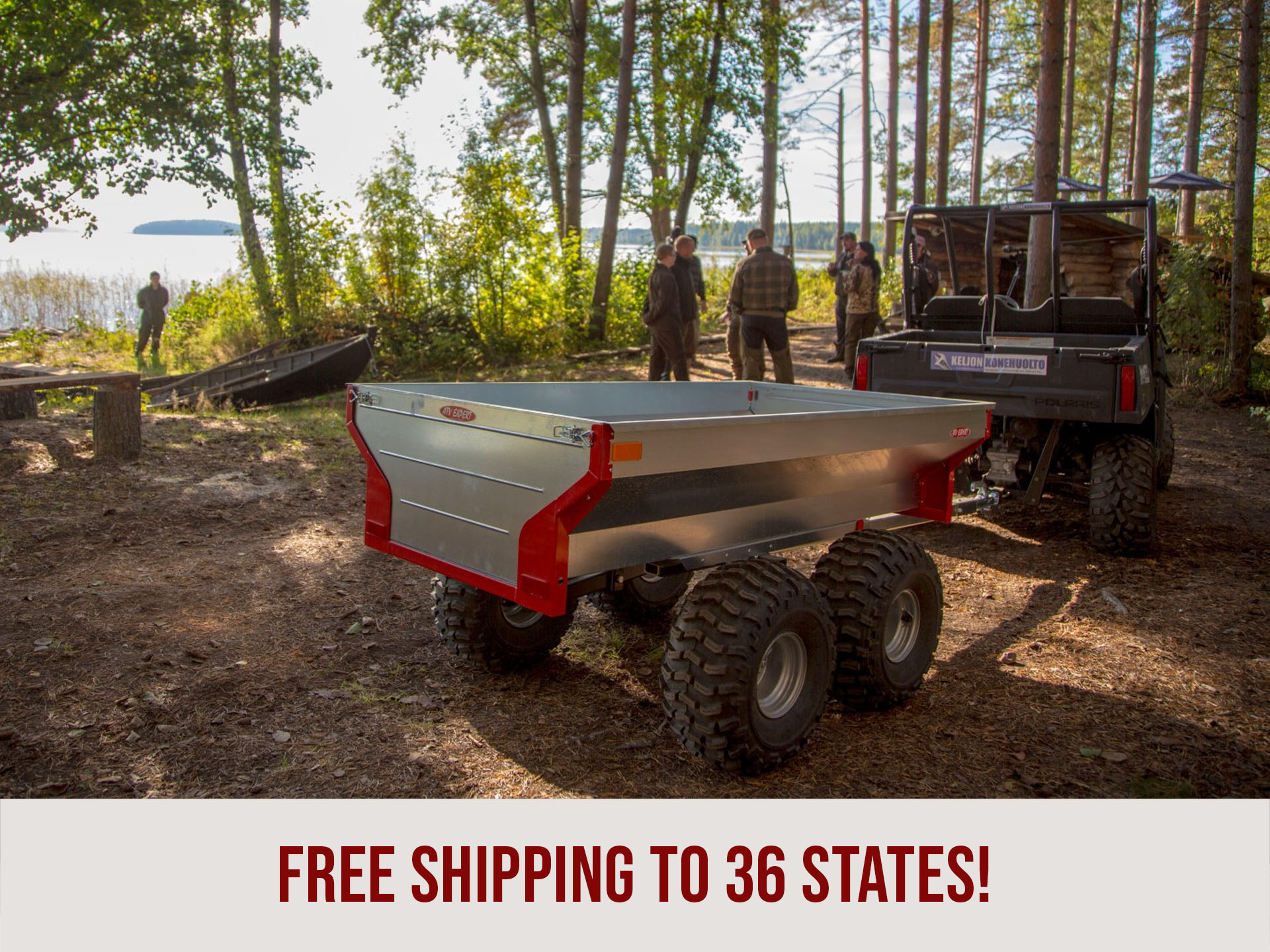 Polaris Atv Utility Trailer