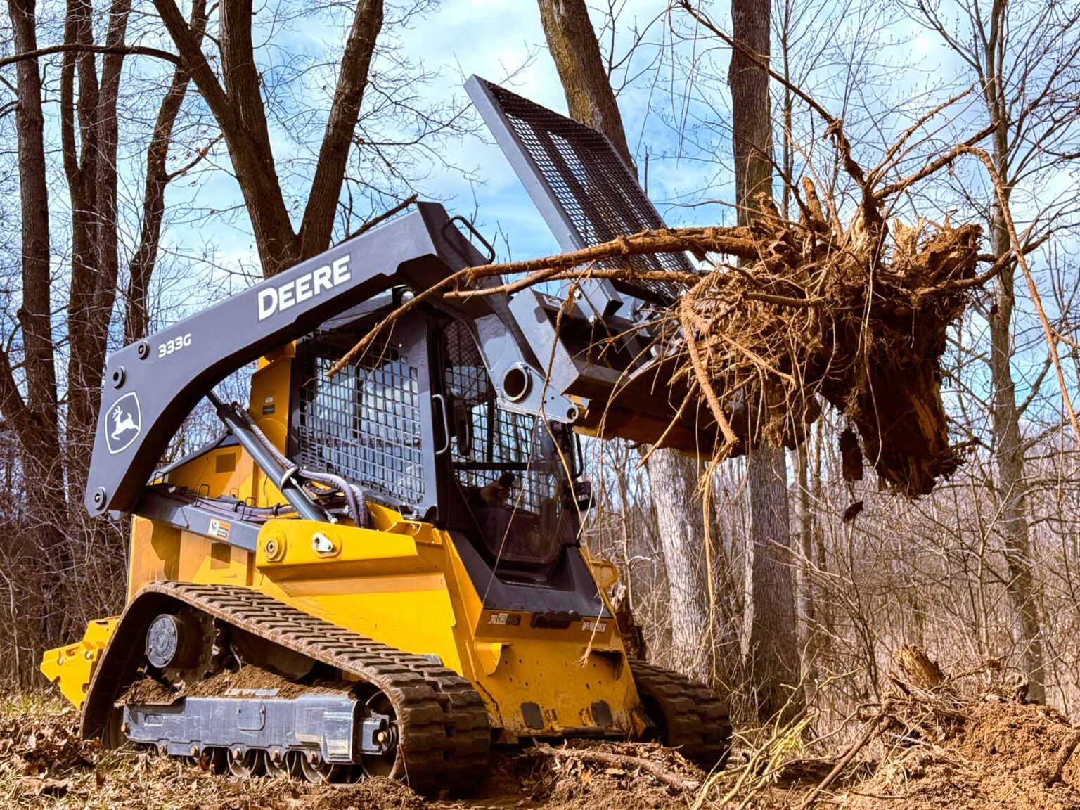 Buy Tree Puller / Post Puller Precision Manufacturing - Good Works Tractors