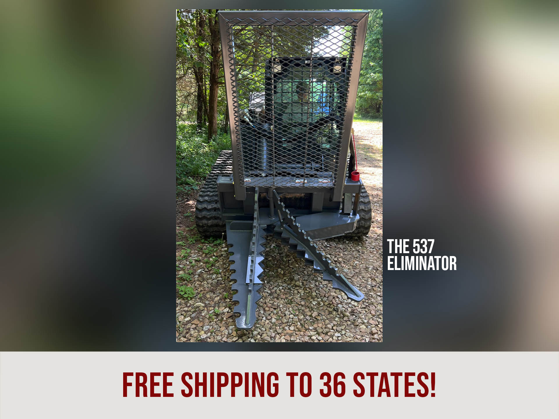 Precision Manufacturing Tree Puller - Good Works Tractors