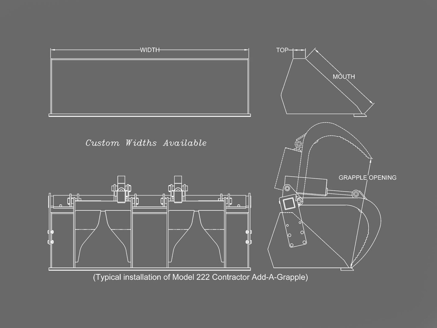 Convert Your Bucket into a Grapple Bucket | Add-A-Grapple