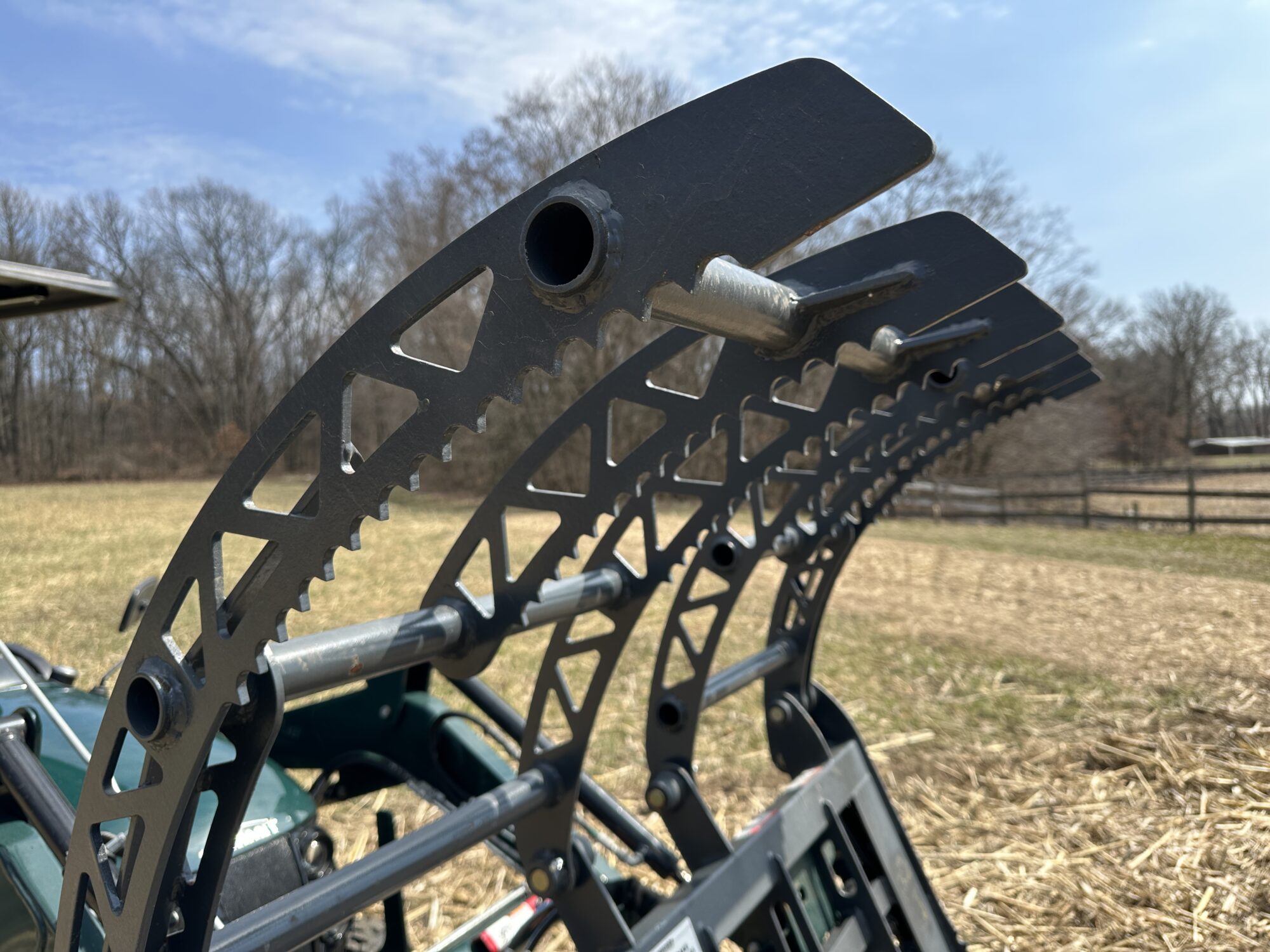 Extra-Wide Jaw Grapple Rake | Precision Mfg Big Mouth Grapples