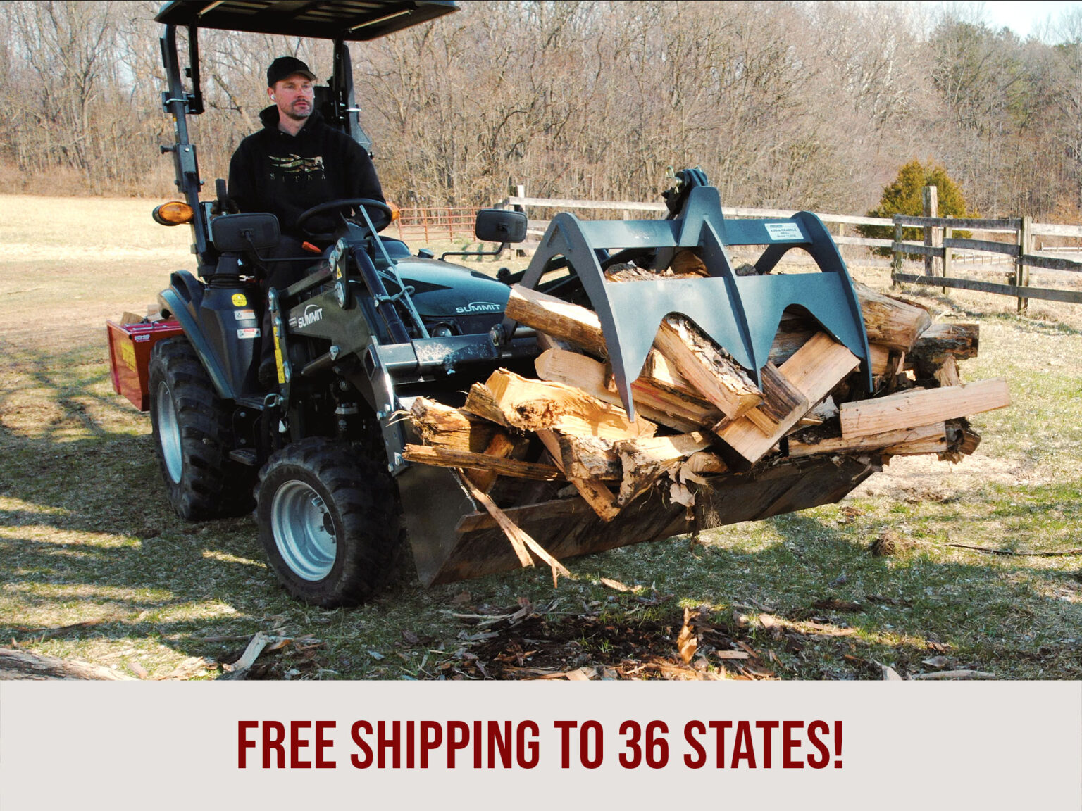 Precision Mfg Add A Grapple - Good Works Tractors