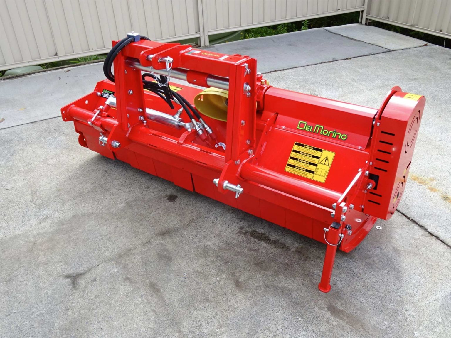 Del Morino Flipper Side-Shift Flail Mower - Good Works Tractors