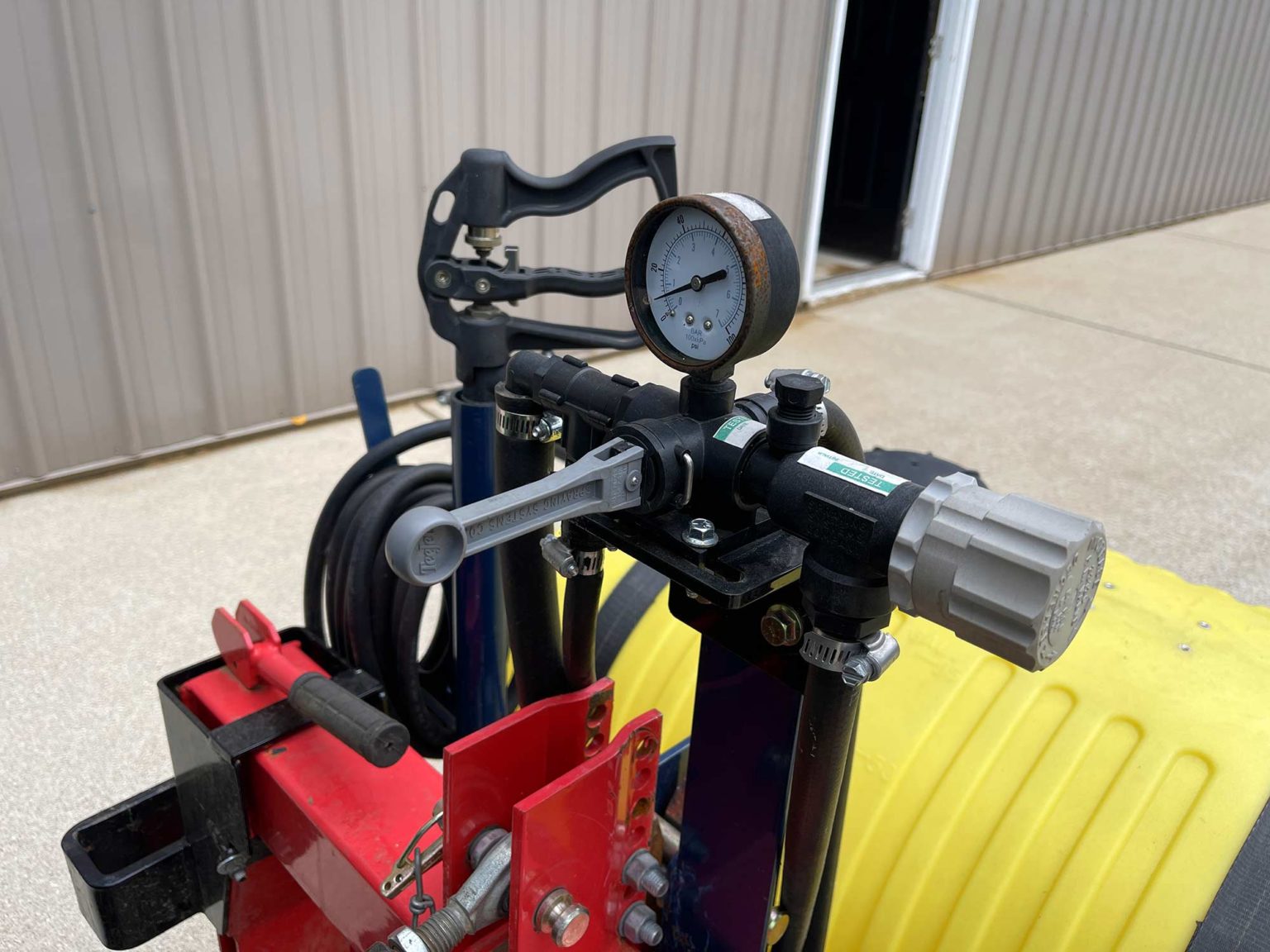 3-Point Sprayer with Boom55 gal Sprayer by Ag Spray - Good Works Tractors